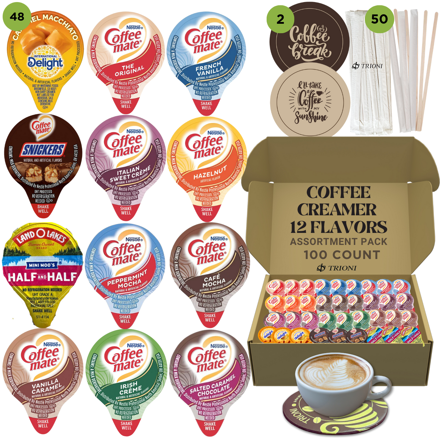 Coffee Creamers – TRIONI Treats